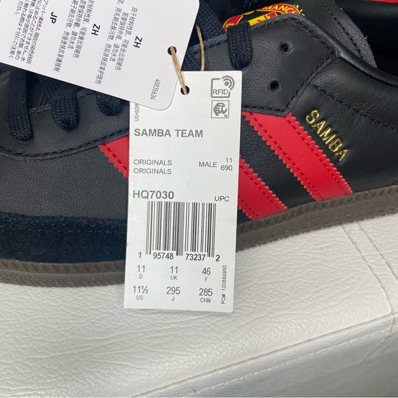 adidas | Shoes | Adidas Samba Manchester United Soccer Athletic Team ...